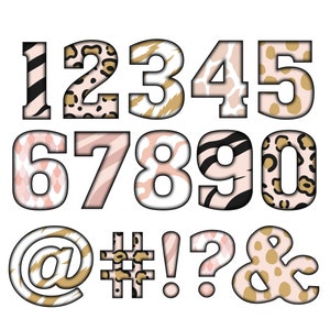 Digital Download | Doodle Pink Animal Print Pattern Fill | PNG Clipart ...