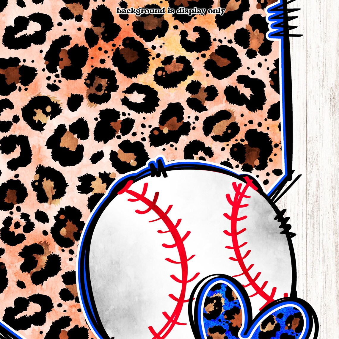 Baseball Home Plate PNG, Digital Download, Doodle, Homeplate, Leopard ...