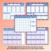 Calendar Pack - Editable Daily | Weekly | Monthly | Yearly, Purple ...