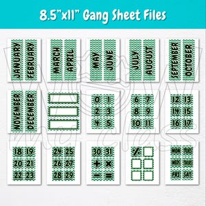 Wall Calendar - Pocket Chart for Teachers | Geometric Shapes, Circles ...