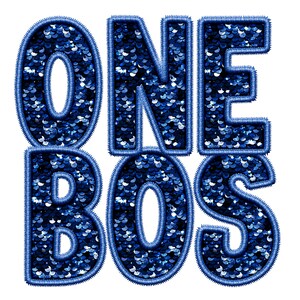 Navy Blue Sequin Alphabet, Faux Sequin Fill Letters, Faux Embroidery ...