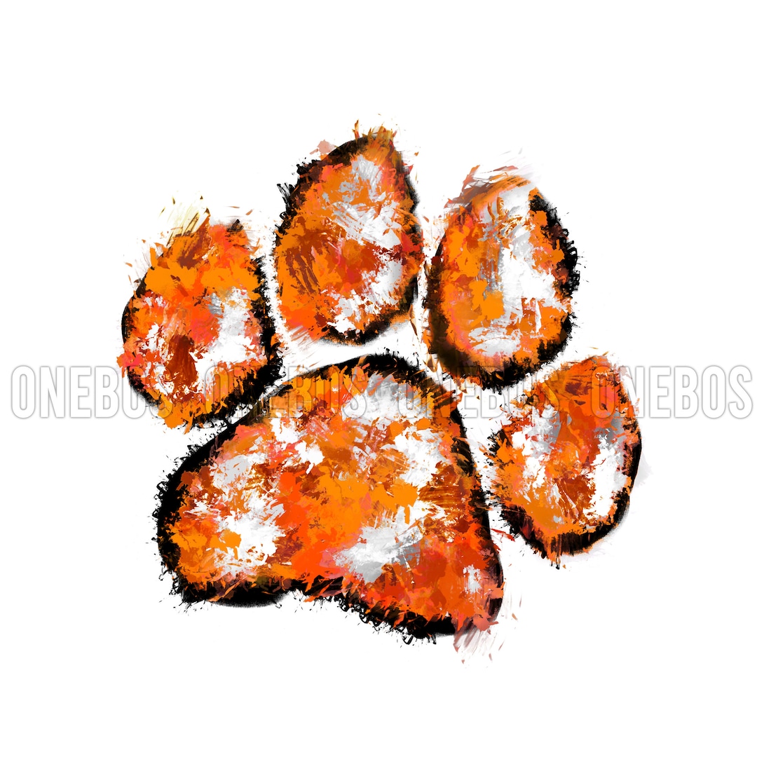 Paw PNG, Digital Element, Distress Splatter Patch, Grunge Airbrush ...