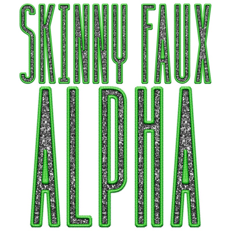 Tall Skinny Numbers - Etsy