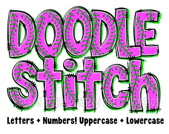 Pink Softball Numbers - Etsy