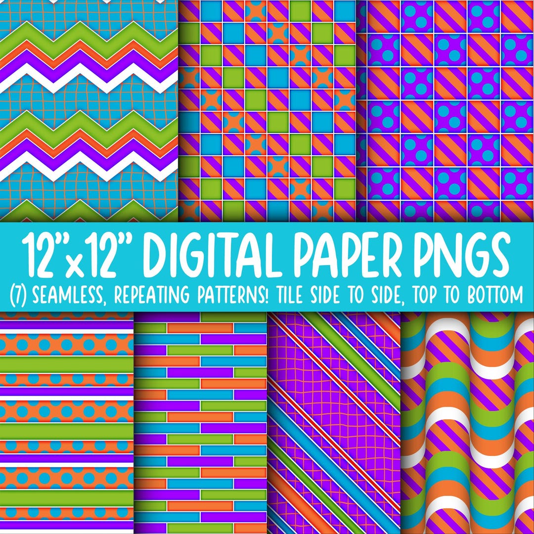 Wallpaper Background - Digital Paper | Seamless | Hand Drawn, Stripes ...