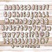 Alphabet Number Set for Boards - Bread Bubble | +french & Spanish ...