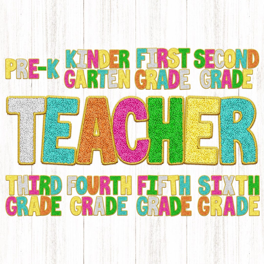 Chenille Teacher Bundle, First Second Third Fourth Fifth Sixth Grades ...