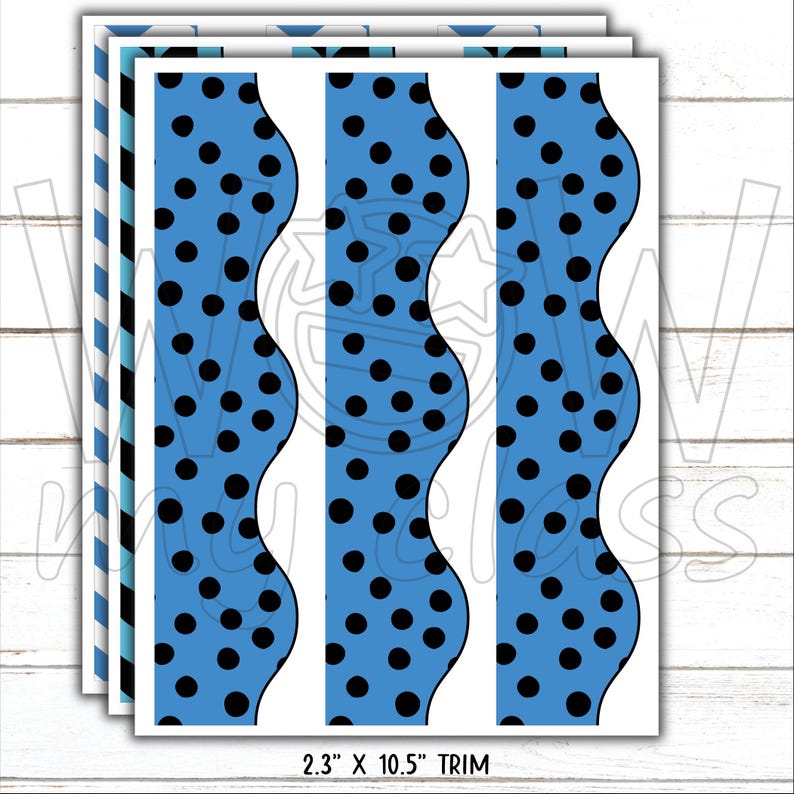 Borders for Bulletin Boards | Print & Cut, Seamless | Geometric Shapes ...