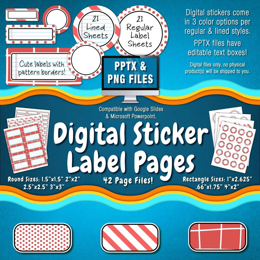 Label Sheet Templates, Editable Text | Avery Compatible | Hand Drawn ...