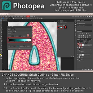 Stitch Bubble Faux Embroidery Alphabet, Commercial Use Create + Sell ...