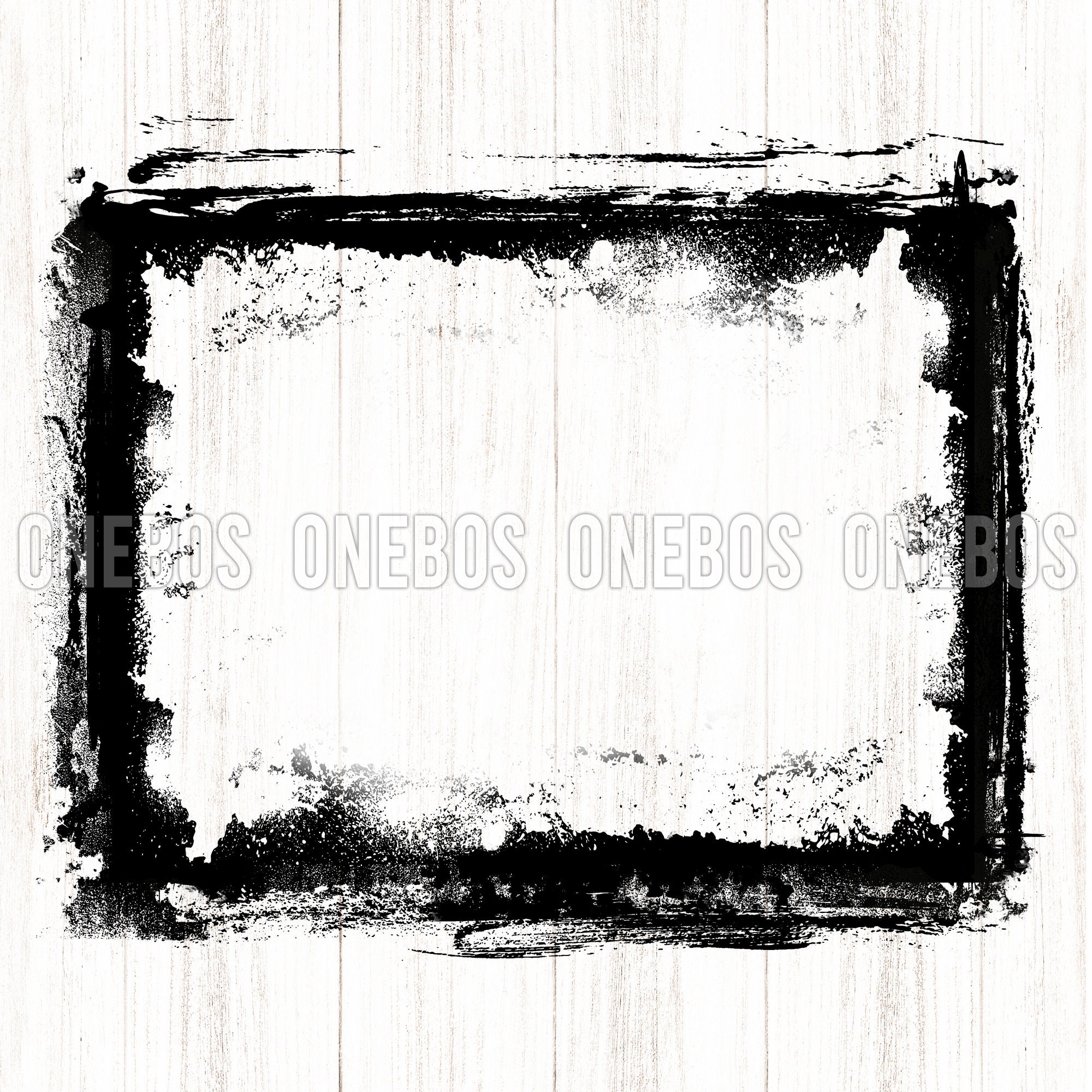 Black Outline Rectangle Png