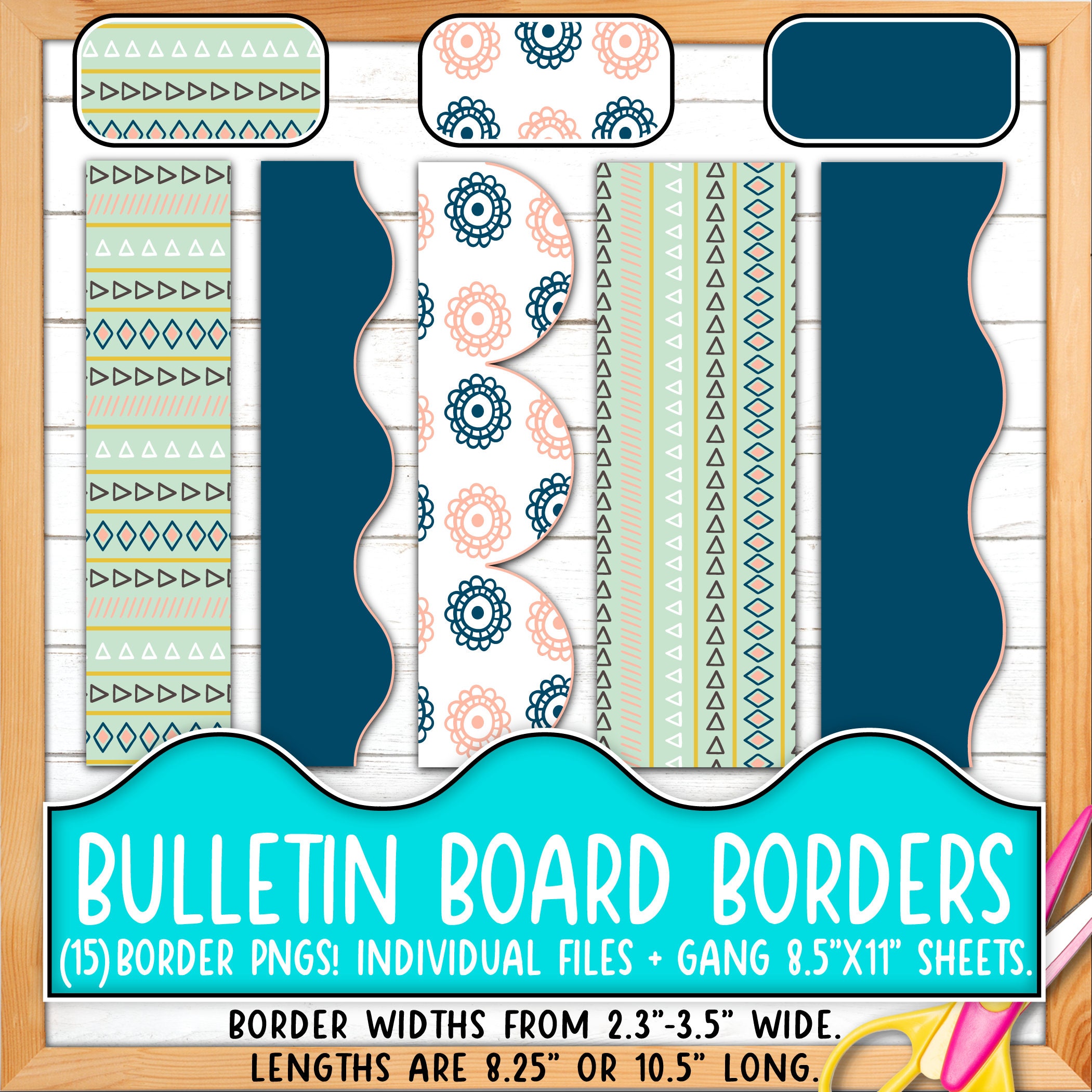 Creative Bulletin Board Border Ideas