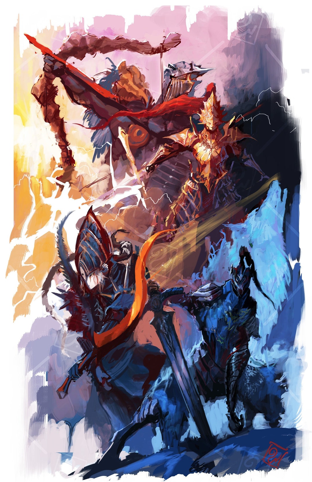 Knights of Gwyn - Etsy