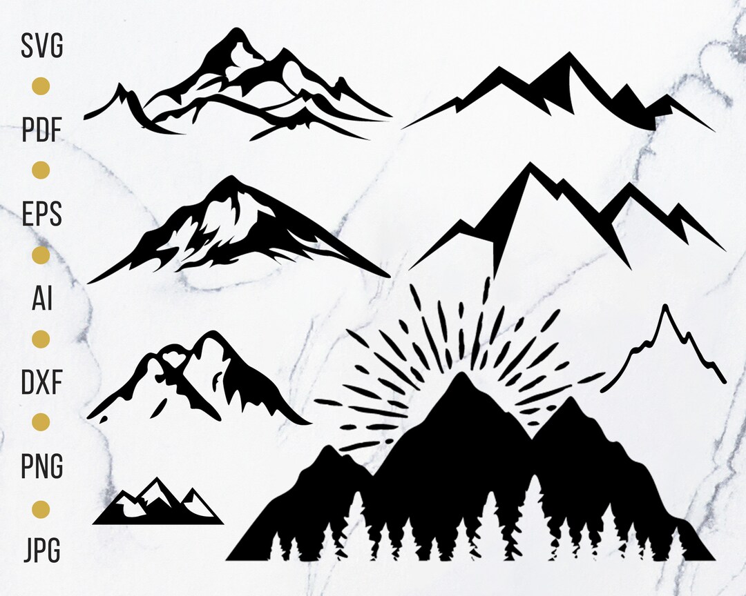 Rocky Mountain Bundle Rocky Mountain Svg Rocky Mountain Svg Cricut ...