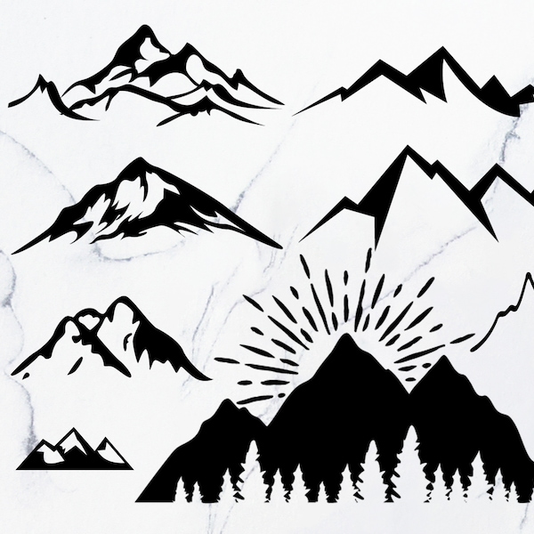 Rocky Mountain Svg - Etsy