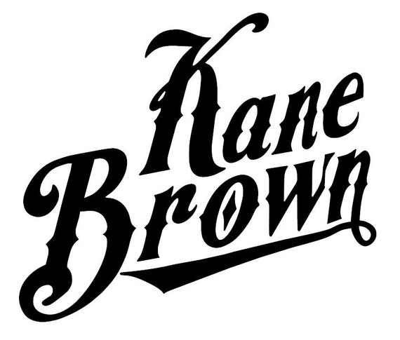 KANE BROWN LOGO VINYL DECAL STICKER MANY COLORS FREE SHIPPING Car ...