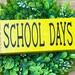 Wooden Pencil "school Days" Sign: Teacher Classroom Decor - Etsy