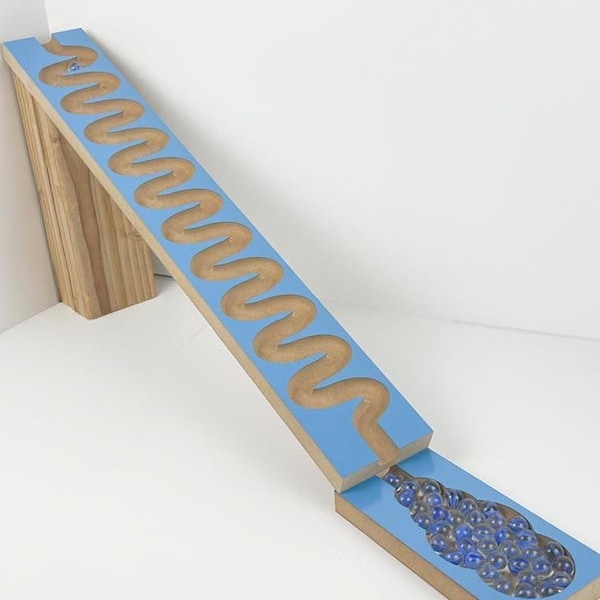 Wooden Marble Run - Etsy