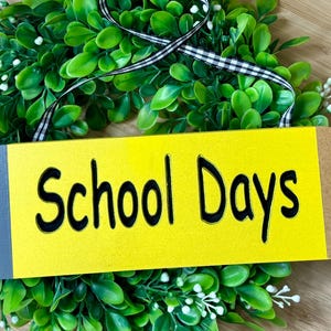 Pencil Sign, Classroom Decor- School Days - Etsy