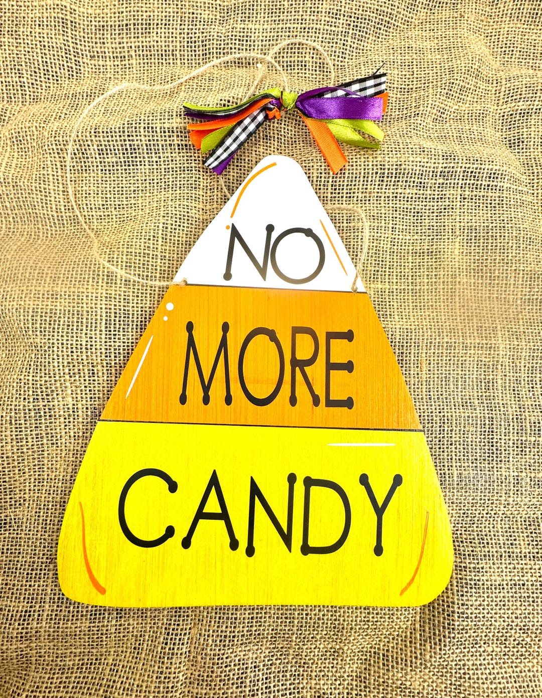 Out of Candy Sign- We Have Candy- Trick or Treat-halloween Decor-candy ...