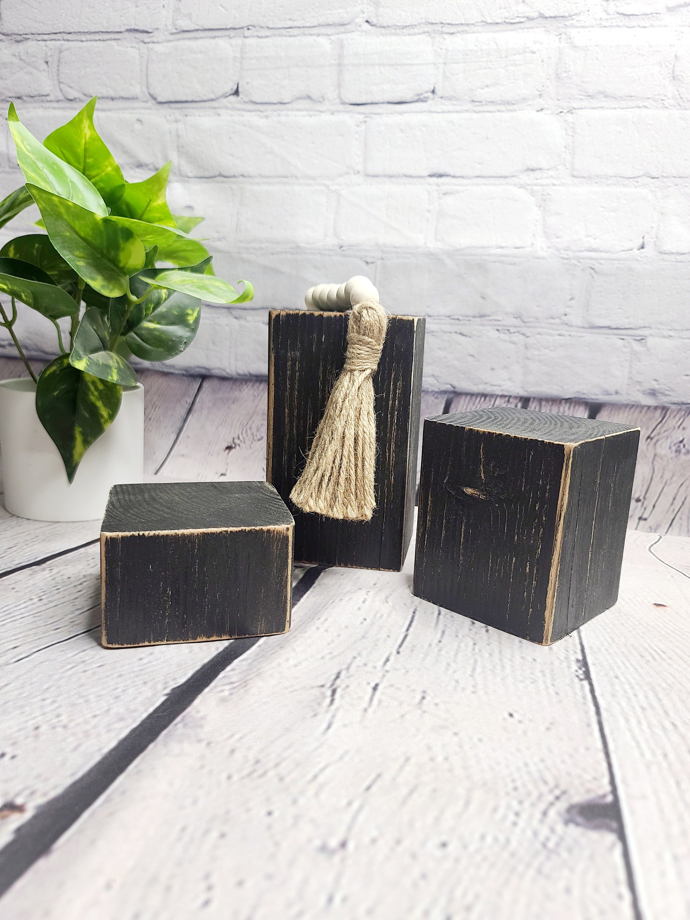 Custom Wooden Risers / Plant Display / Art Display / Rustic - Etsy Canada