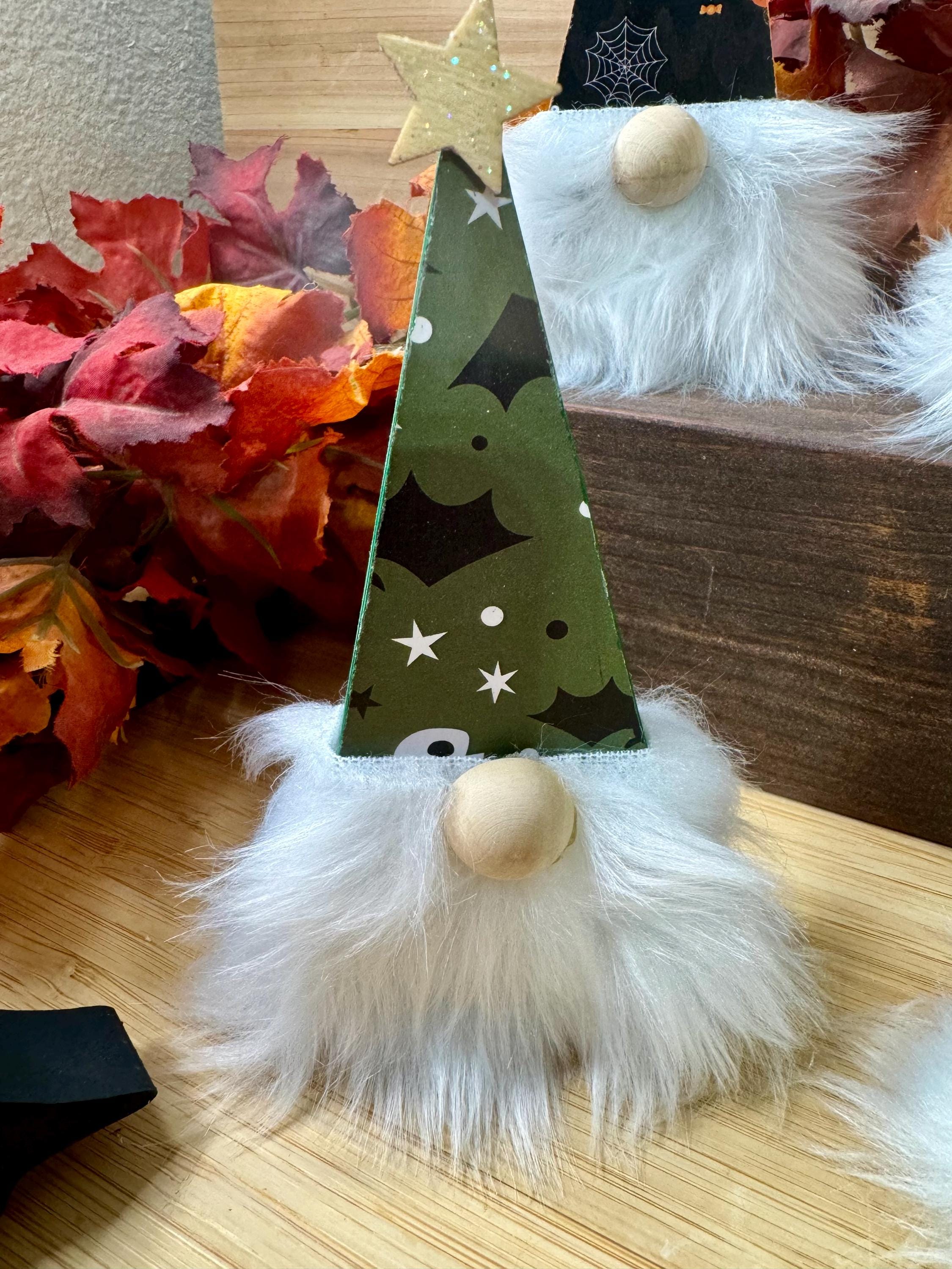 Halloween Wooden Gnomes- Tiered Tray Decor - Etsy