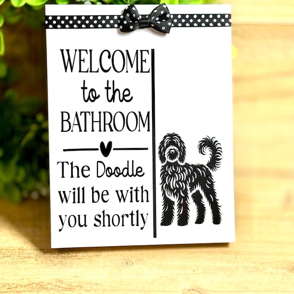 Cute Bathroom Signs - Etsy