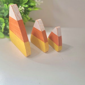 Mini Tiered Tray Candy Corn, Halloween Decor, Fall Decor - Etsy
