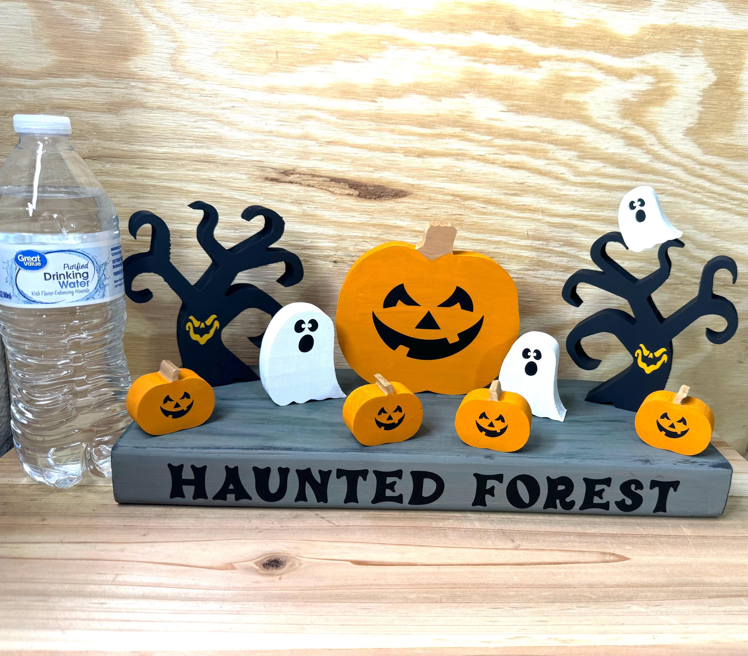Haunted Forest- Pumpkin, Ghost , Spooky Tree Decor - Etsy