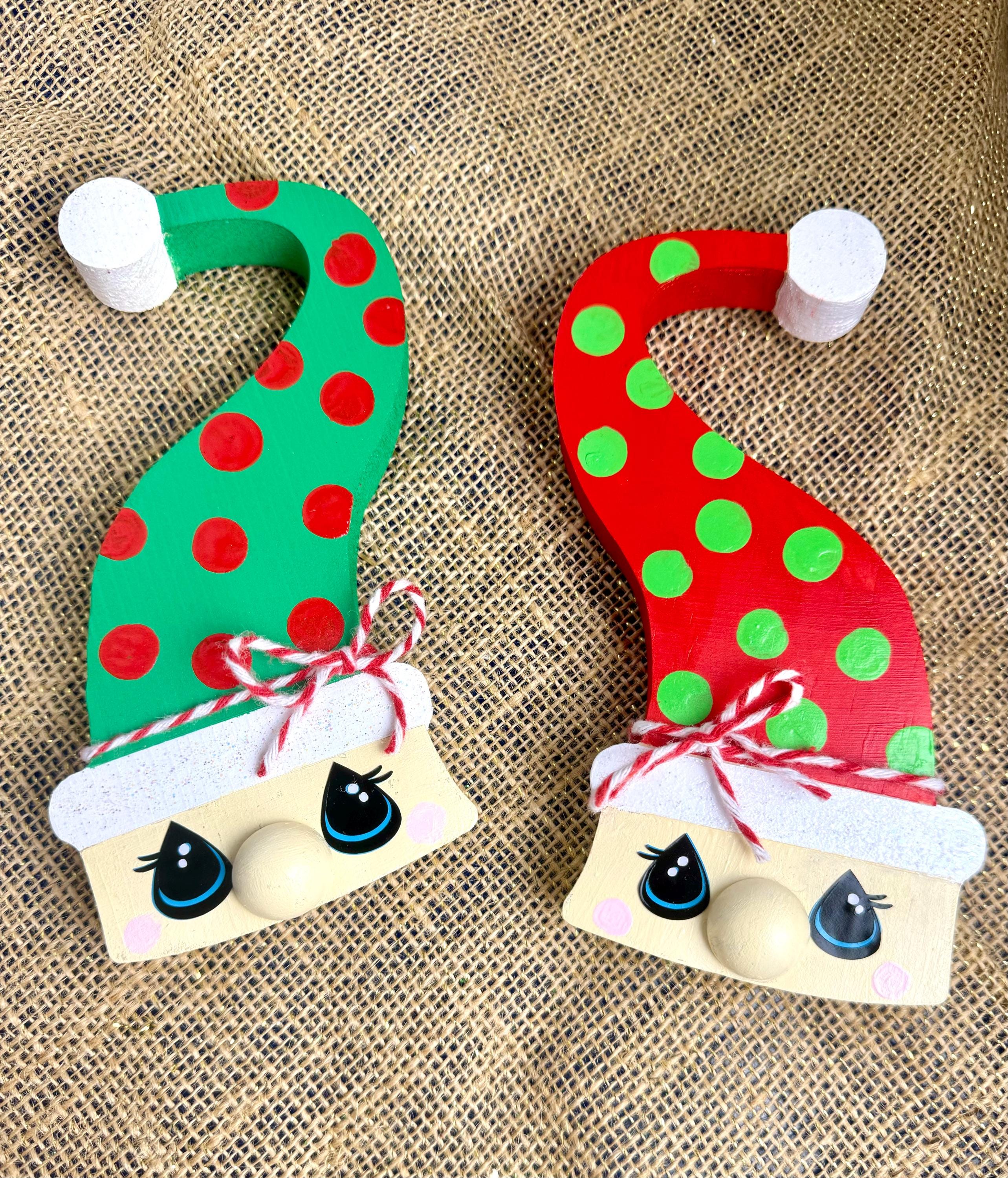 Elf Tiered Tray, Christmas Decor - Etsy
