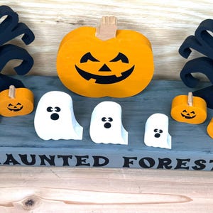 Haunted Forest- Pumpkin, Ghost , Spooky Tree Decor - Etsy