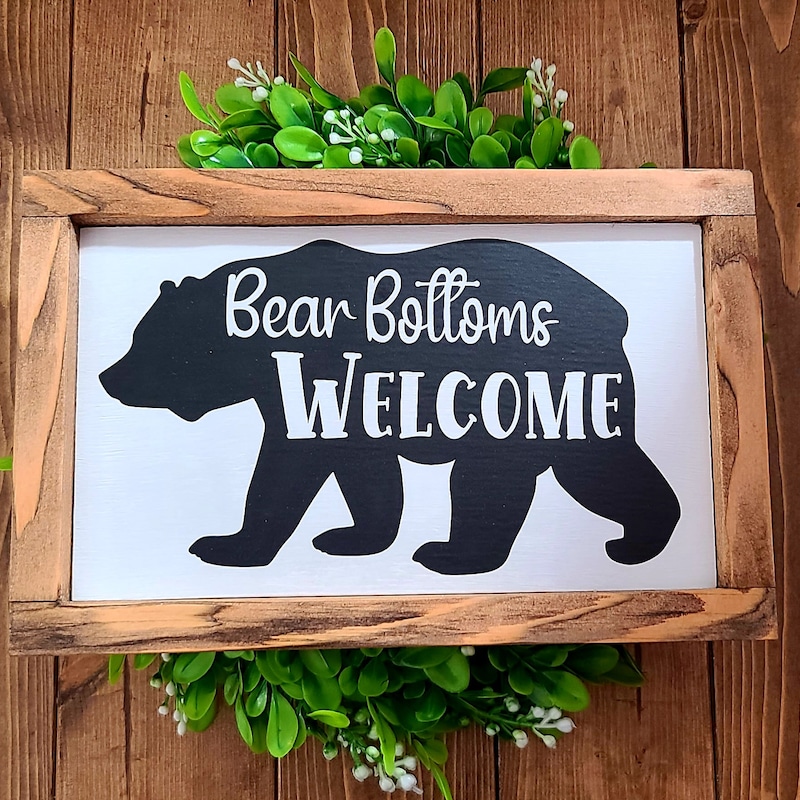 Bear Bottoms Welcome - Etsy
