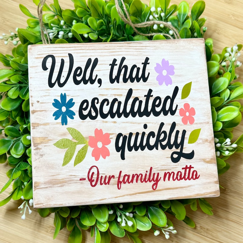 Family Motto - Etsy