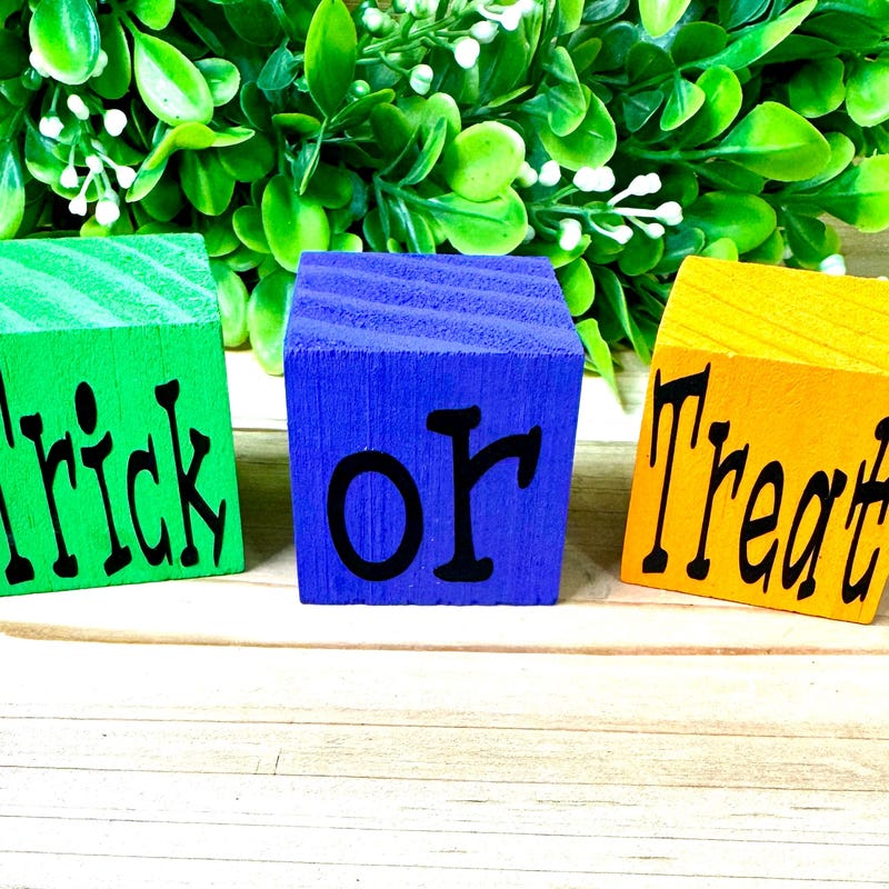Word Blocks - Etsy