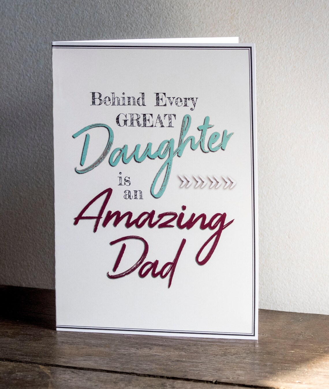 Printable Father's Birthday Card & Envelope | Instant Download Birthday ...