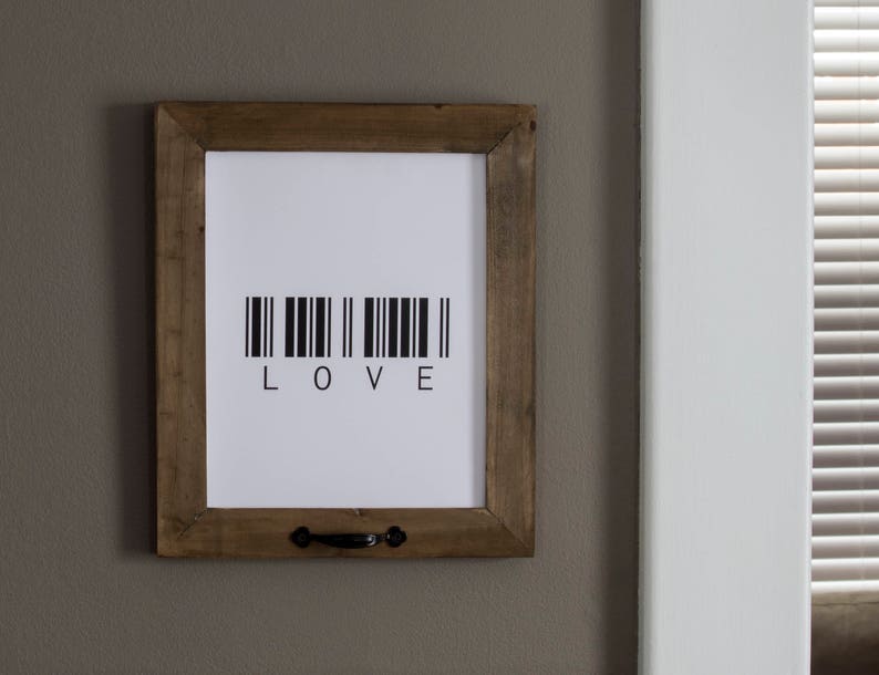 Instant Printable Valentine Love Barcode Print Barcode Print Barcode ...