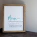Printable Gift for Mom | Mama Birthday Print | Mother's Day Print ...