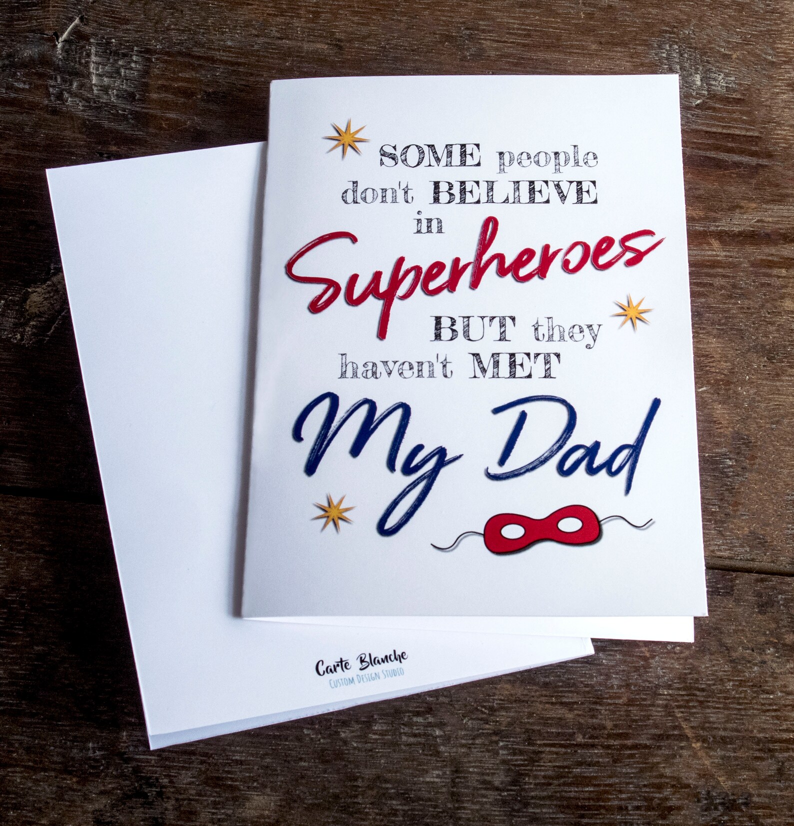 Printable Father's Birthday Card & Envelope | Instant Download Birthday ...