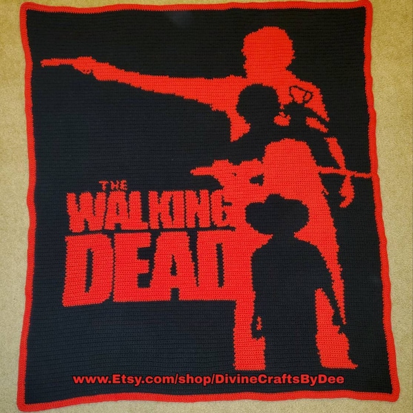 Walking Dead Blanket - Etsy