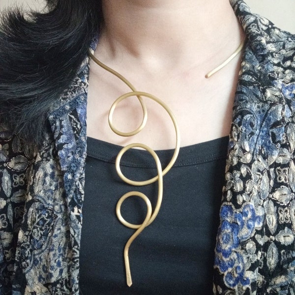 Torque Necklace - Etsy