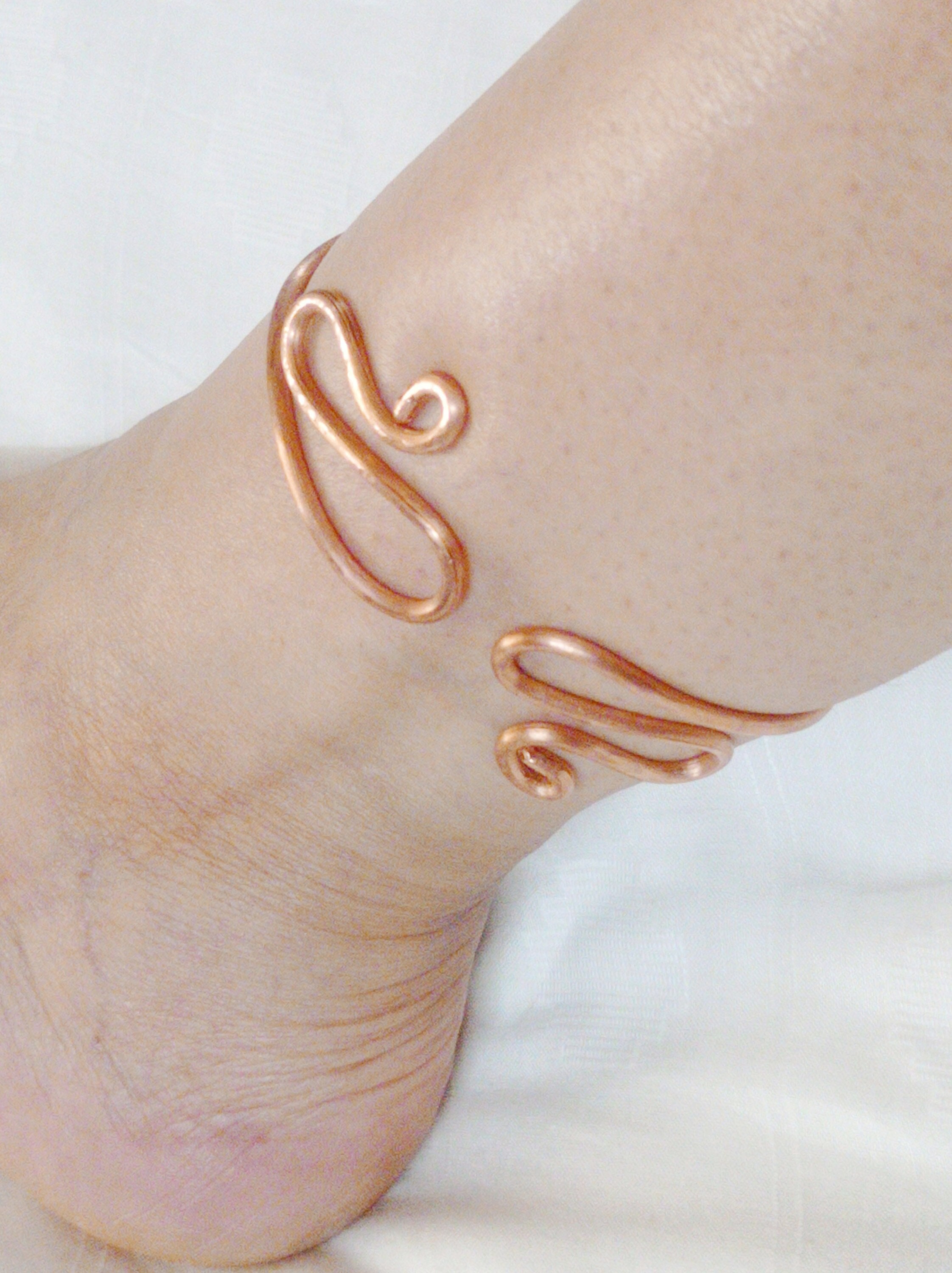 Ankle Bangle,ankle Cuffs,anklet Bangle,bangle Anklet,copper Anklet,gift ...
