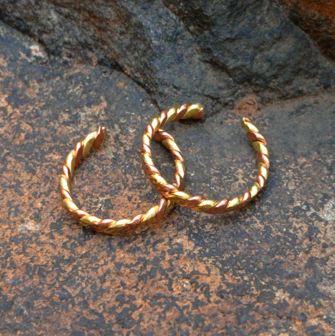 Pair Toe RingGold Copper Toe CuffToe Ring For WomenWomen - Etsy Polska
