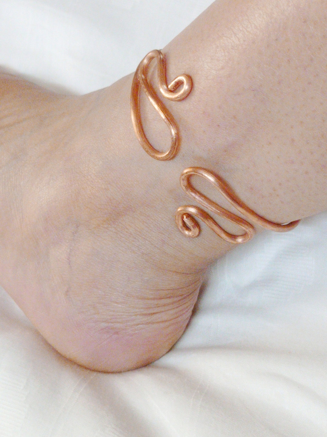 Ankle Bangle,ankle Cuffs,anklet Bangle,bangle Anklet,copper Anklet,gift ...
