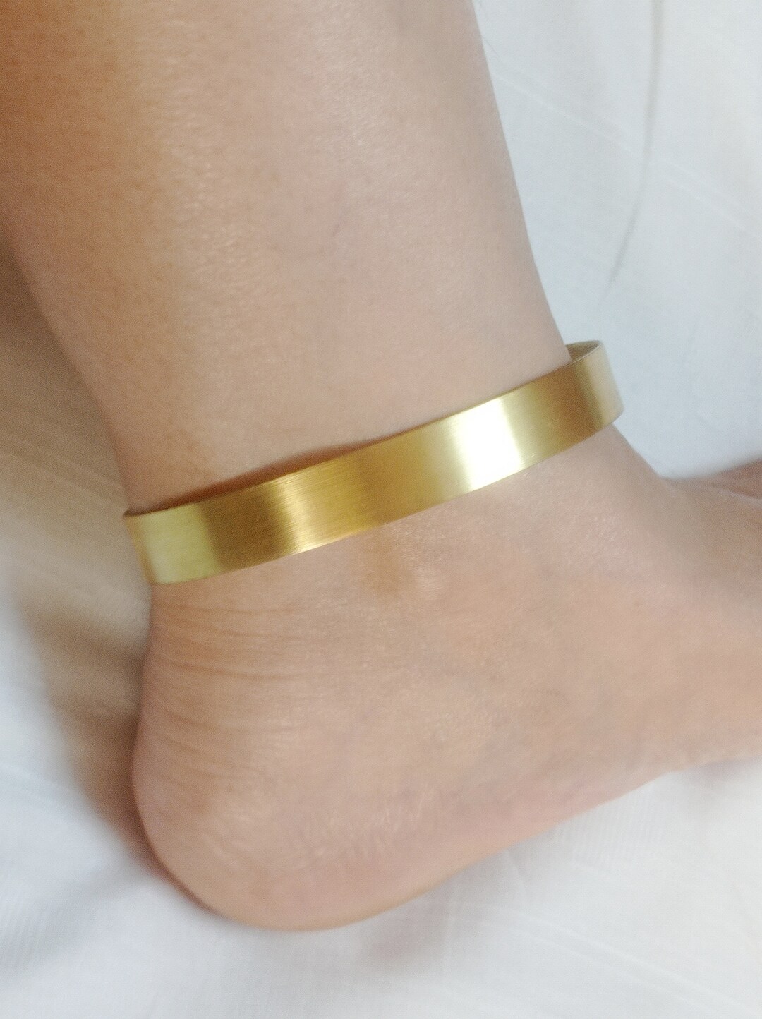 Ankle Bangle Cuffs,gold Bangle Anklet,ankle Cuff,brass Anklet Bangle ...