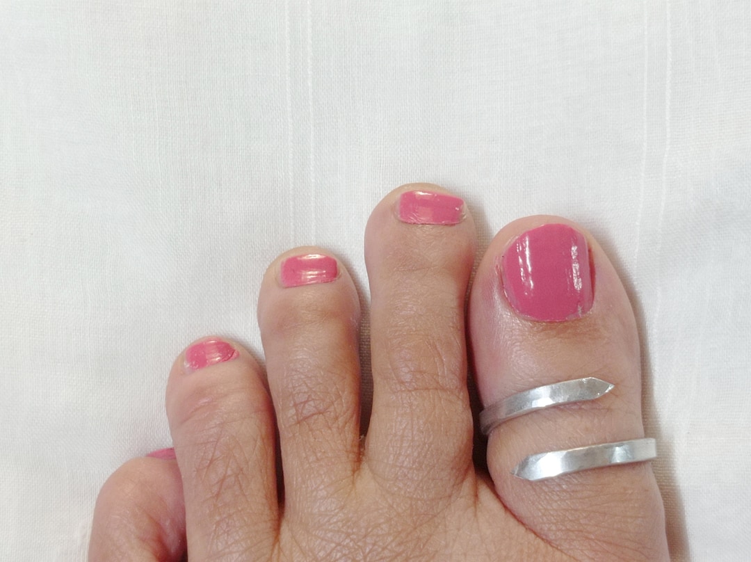 Big Toe Ring,silver Big Toe Ring,adjustable Toe Ring,toe Ring for Big ...