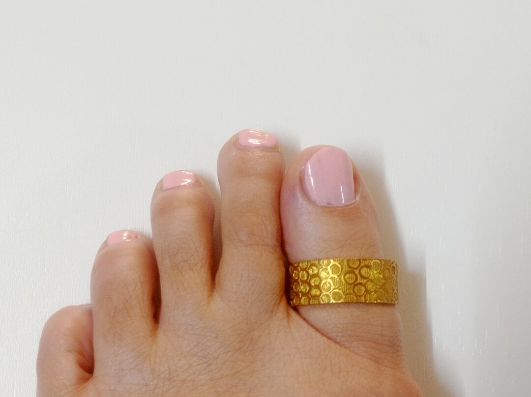 Big Toe Ring,big Toe Ring Gold,gold Toe Band,adjustable Toe Ring ...