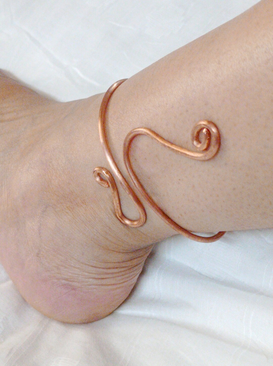 Ankle Bangle,bangle Anklet,pure Copper Anklet,copper Anklet,ankle Cuffs ...