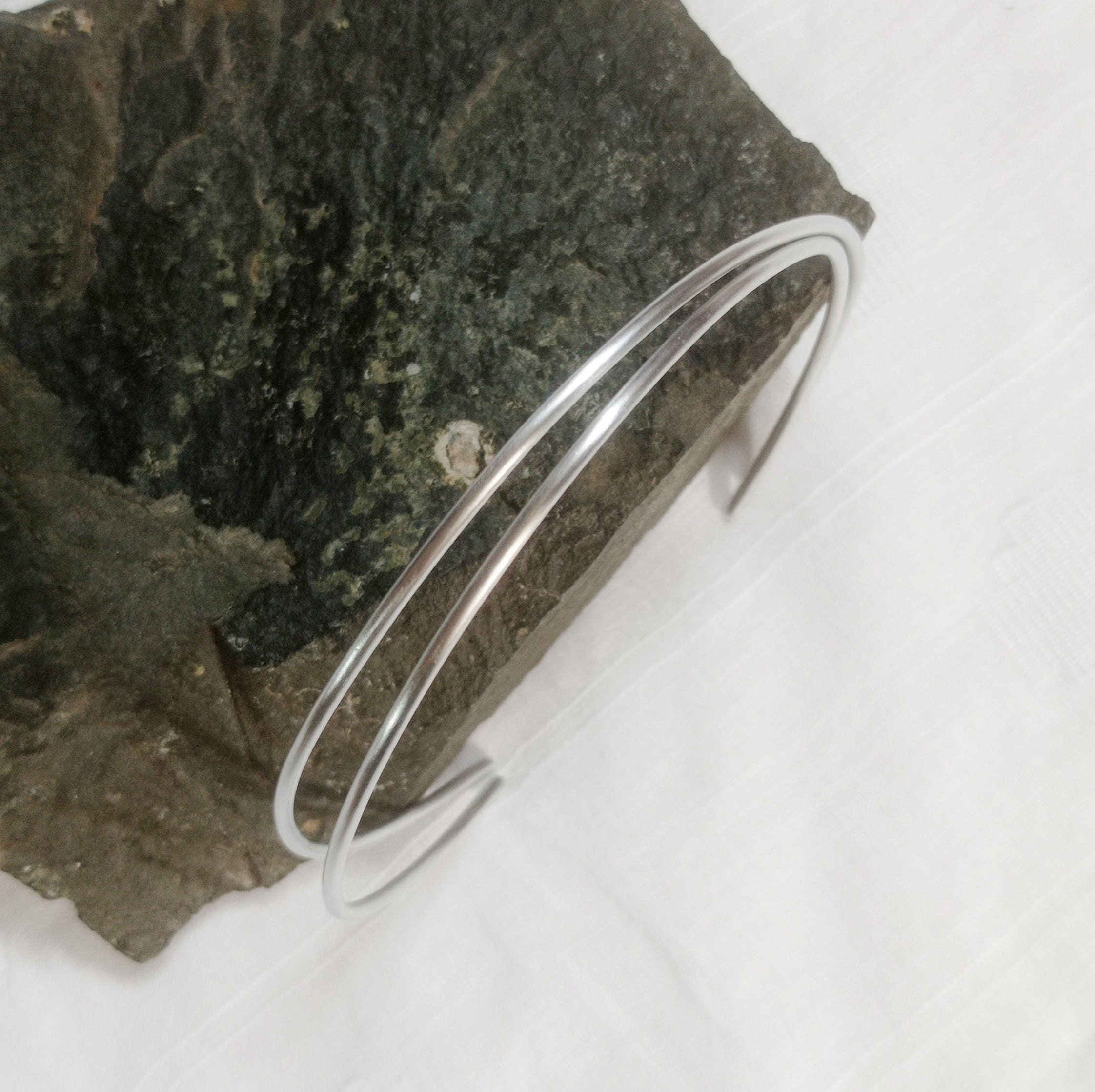 Pair Silver Bangle Anklet,adjustable Ankle Bangle,anklet Cuff Bangle ...