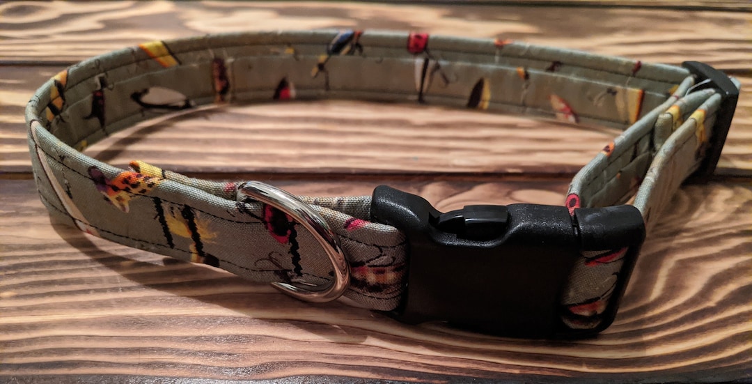 Fishing Lure Collar, Fishing Dog and Cat Collar - Etsy