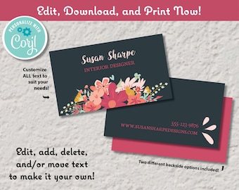 Etsy business cards | Etsy